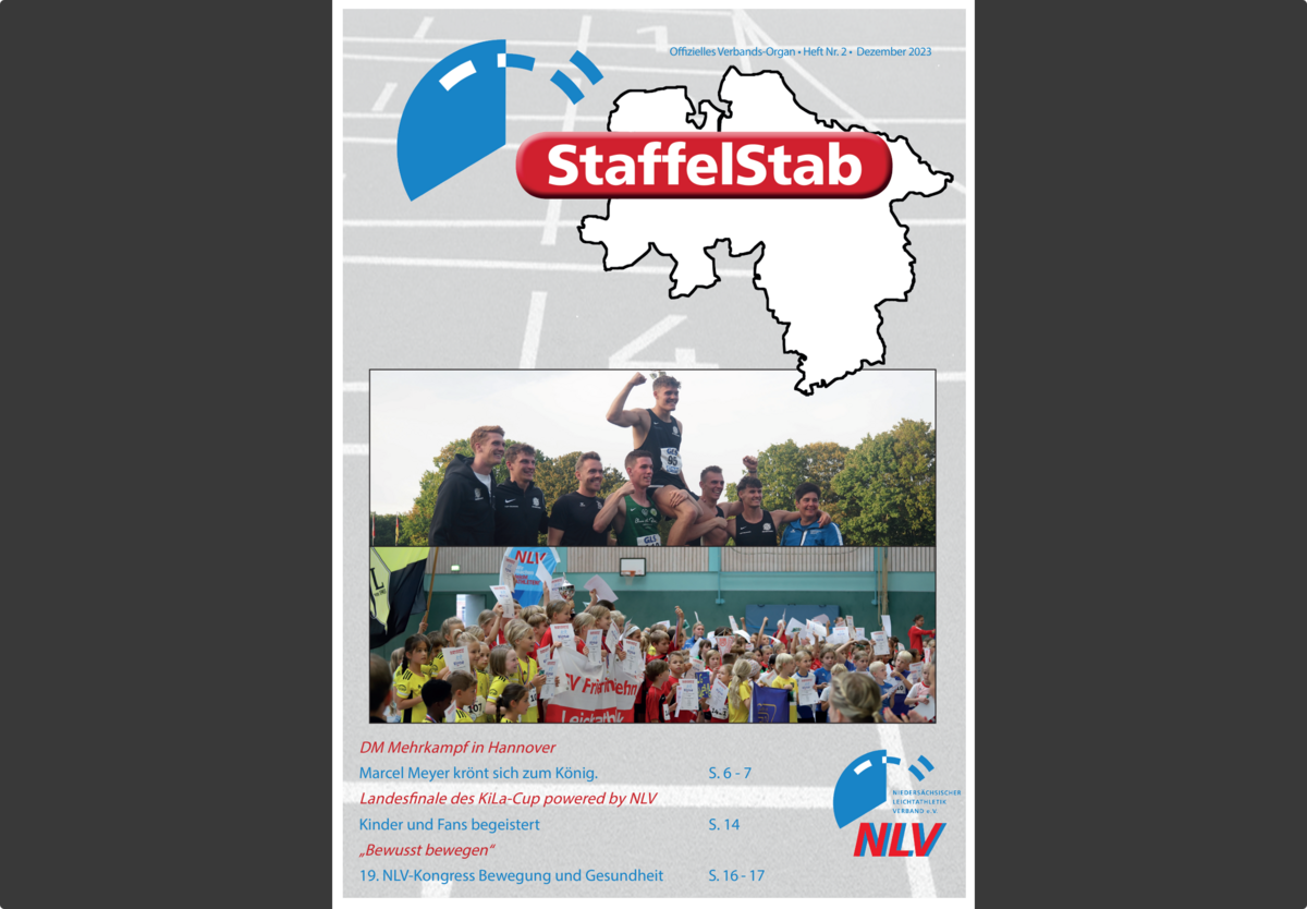 Niedersächsischer Leichtathletik-Verband: Der StaffelStab ist da!