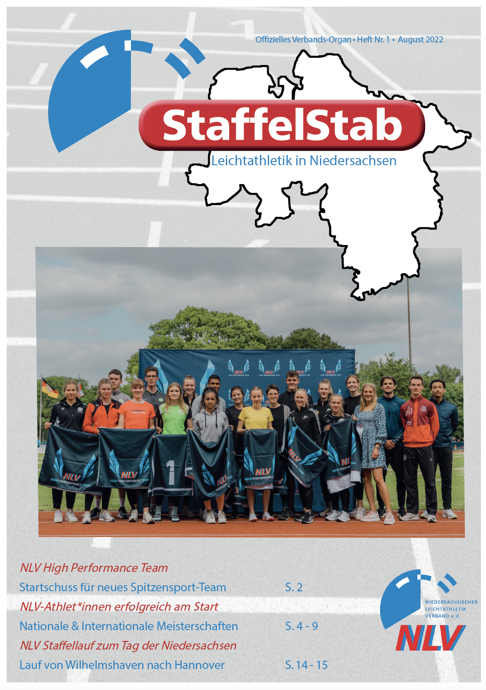 Niedersächsischer Leichtathletik-Verband: StaffelStab Sommer-Ausgabe 2022