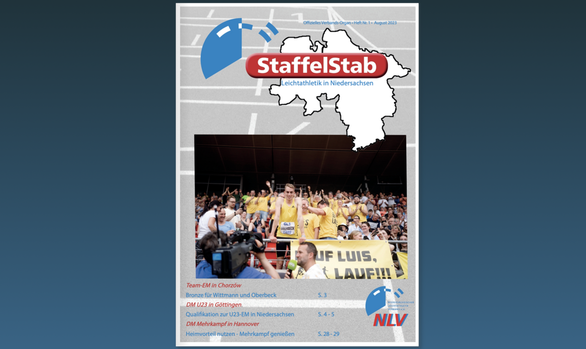 Niedersächsischer Leichtathletik-Verband: Der StaffelStab ist online!